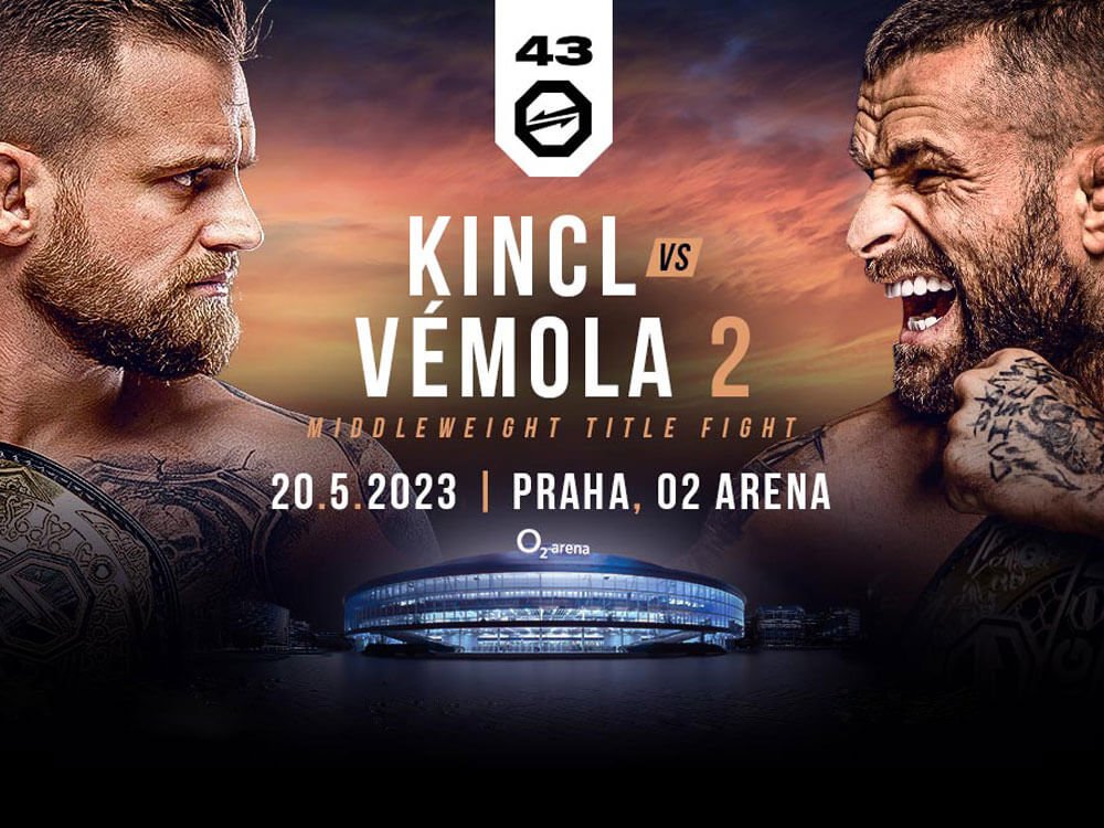 Vémola vs Kincl🥊profily, termín, kurzy a live stream Oktagonu 43