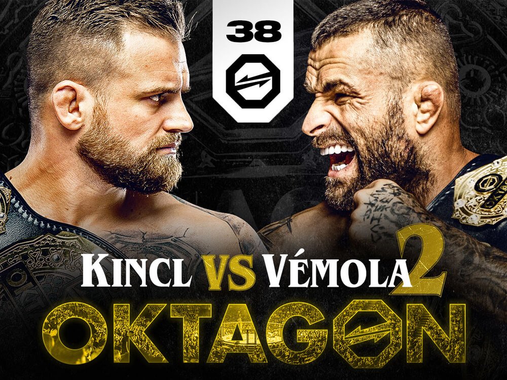 Vémola vs Kincl🥊profily, termín, kurzy a live stream Oktagonu 38