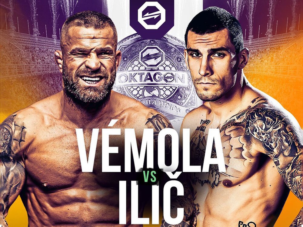 Vémola vs Ilič 🥊 profily, termín, kurzy, tipy a live stream Oktagonu